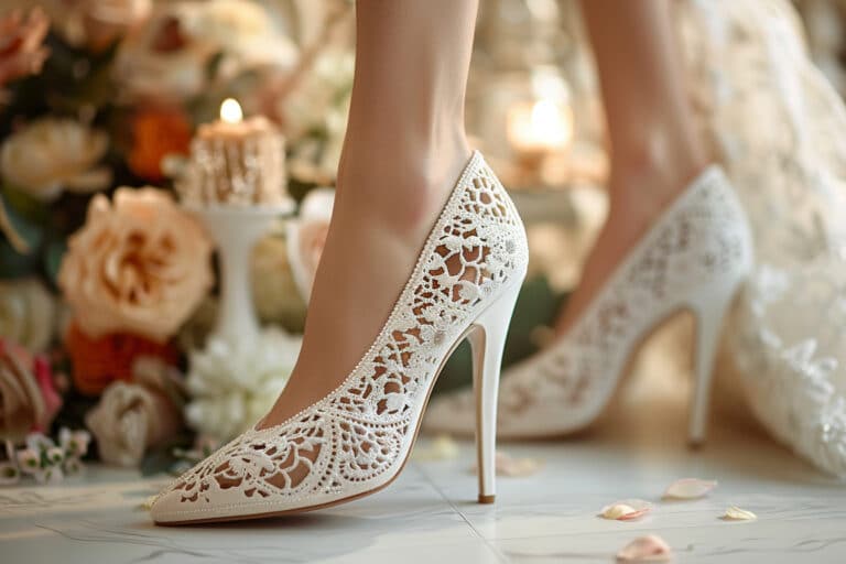 Chaussures de mariée en cuir : élégance pour votre grand jour
