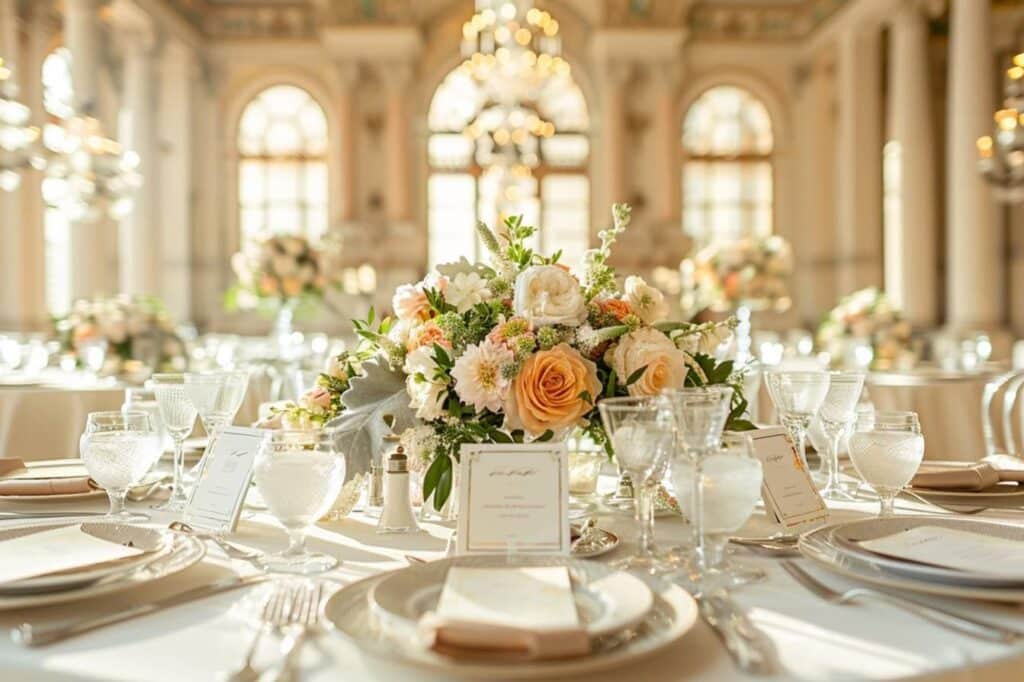 Placement de table mariage : astuces élégantes et efficaces